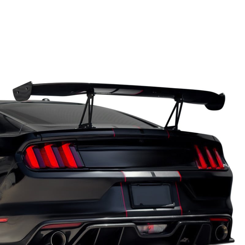 Anderson Composites® GTWING-1 - 59.375" Carbon Fiber Adjustable GT Wing