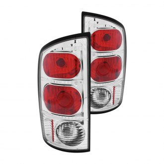 Dodge Custom Euro Tail Lights - Black, Chrome, Red, Smoke | CARiD
