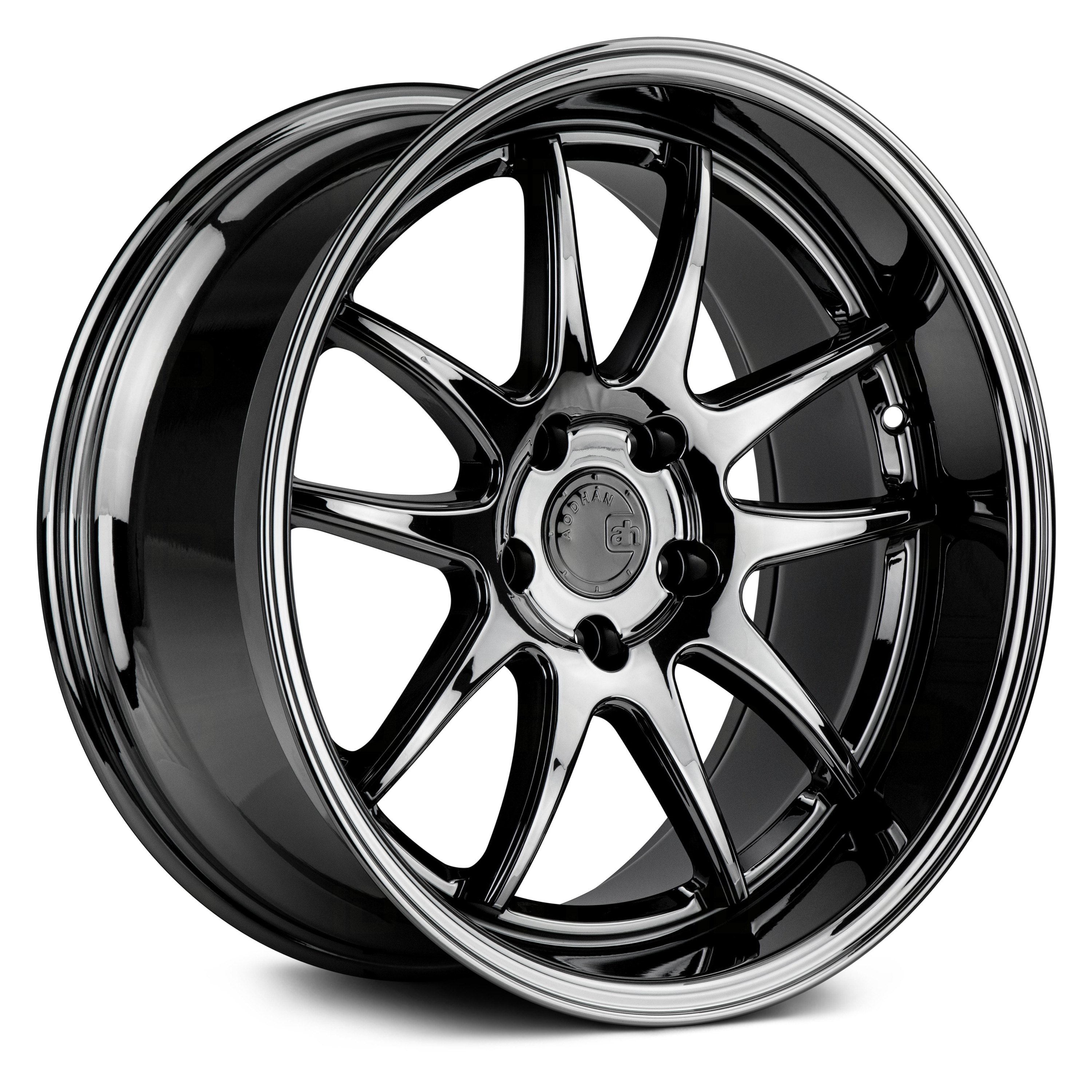 AODHAN® DS02 Wheels - Black Vacuum Rims
