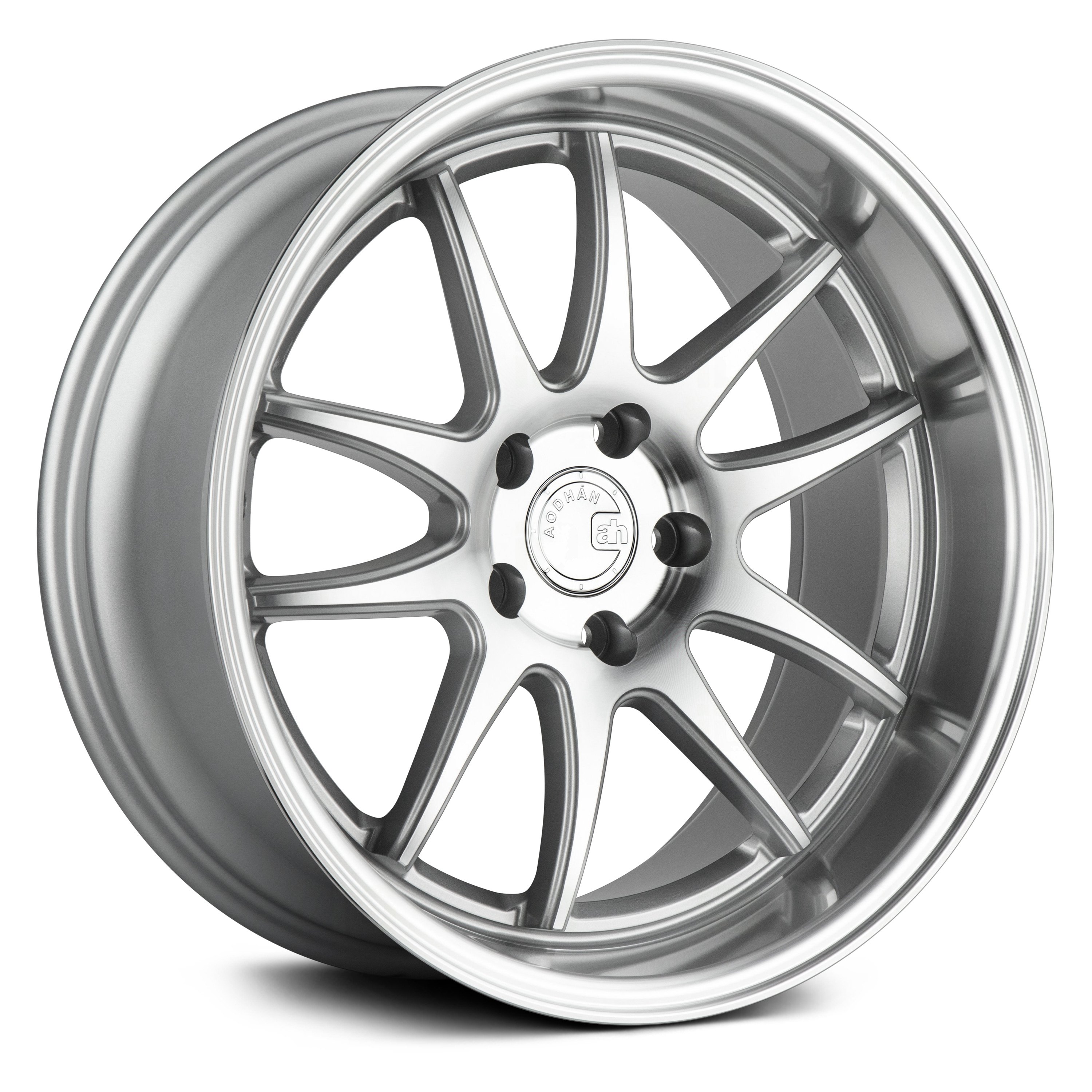 AODHAN® DS02 Wheels - Silver with Machined Face Rims