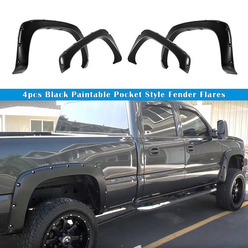 APG® FF03BJJ1SK - Dimple Style Front and Rear Fender Flares