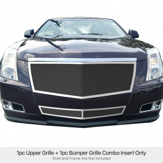 Cadillac CTS Custom Grilles - Billet, Mesh, CNC, LED, Chrome, Black