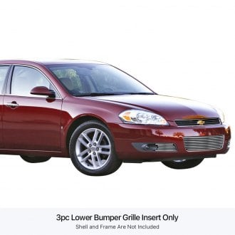 2007 Chevy Impala Custom Grilles - Billet, Mesh, LED, Chrome, Black