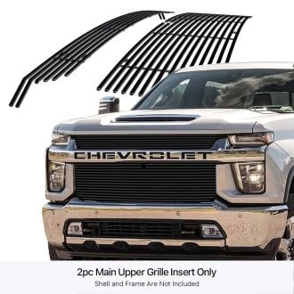Chevy Silverado Custom Grilles - Billet, Mesh, CNC, LED, Chrome, Black