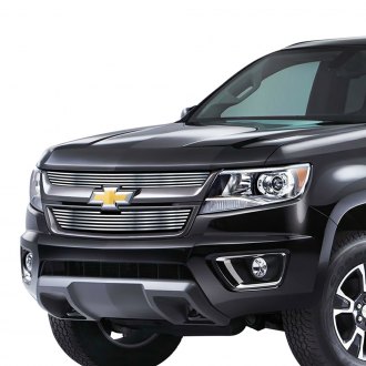 2016 Chevy Colorado Custom Grilles - Billet, Mesh, LED, Chrome, Black