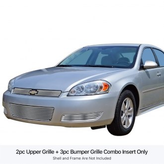 2007 Chevy Impala Custom Grilles - Billet, Mesh, LED, Chrome, Black