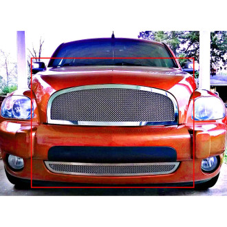 Chevy HHR Custom Grilles - Billet, Mesh, CNC, LED, Chrome, Black