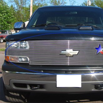 2001 Chevy Silverado Custom Grilles | Billet, Mesh, LED, Chrome, Black
