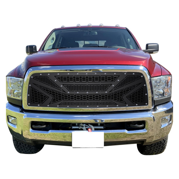 APG® GR04DEA68M - 1-Pc Black Laser Cut Sheet Main Grille