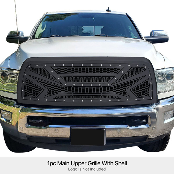 APG® GR04PFH79M - 1-Pc Black Laser Cut Sheet Main Grille