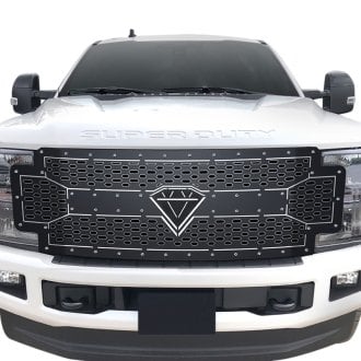2017 Ford F-250 Custom Grilles - Billet, Mesh, LED, Chrome, Black