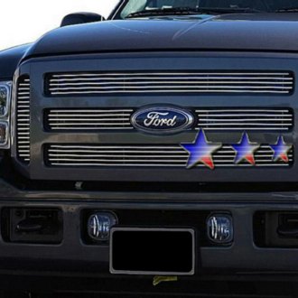 2005 Ford F-250 Custom Grilles | Billet, Mesh, LED, Chrome, Black