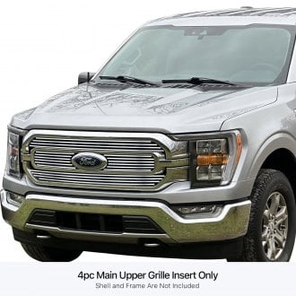 Ford F-150 Custom Grilles | Billet, Mesh, CNC, LED, Chrome, Black