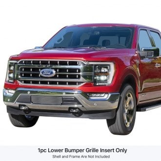 Ford F-150 Custom Grilles - Billet, Mesh, CNC, LED, Chrome, Black