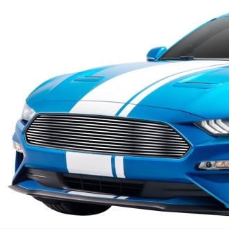 2019 Ford Mustang Custom Grilles - Billet, Mesh, LED, Chrome, Black
