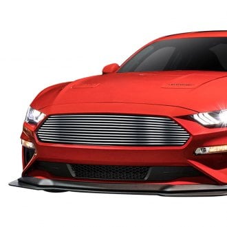 Ford Mustang Custom Grilles - Billet, Mesh, CNC, LED, Chrome, Black