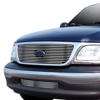 2001 Ford F-150 Custom Grilles - Billet, Mesh, LED, Chrome, Black