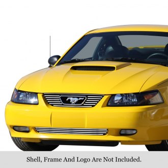2000 Ford Mustang Custom Grilles - Billet, Mesh, LED, Chrome, Black