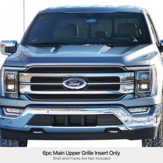 2024 Ford F-150 Custom Grilles - Billet, Mesh, LED, Chrome, Black