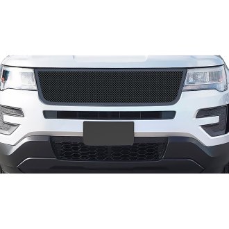 2017 Ford Explorer Custom Grilles | Billet, Mesh, LED, Chrome, Black
