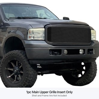 Ford Excursion Custom Grilles - Billet, Mesh, CNC, LED, Chrome, Black