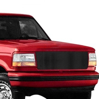 Ford Bronco Custom Grilles - Billet, Mesh, CNC, LED, Chrome, Black