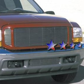 2004 Ford F-250 Custom Grilles | Billet, Mesh, LED, Chrome, Black