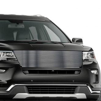 2016 Ford Explorer Custom Grilles | Billet, Mesh, LED, Chrome, Black