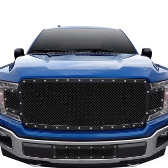 Ford Custom Grilles - Billet, Mesh, CNC, LED, Chrome, Black