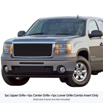 2013 GMC Sierra Custom Grilles - Billet, Mesh, LED, Chrome, Black
