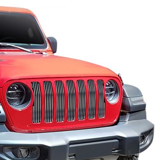 Jeep Custom Grilles - Billet, Mesh, CNC, LED, Chrome, Black