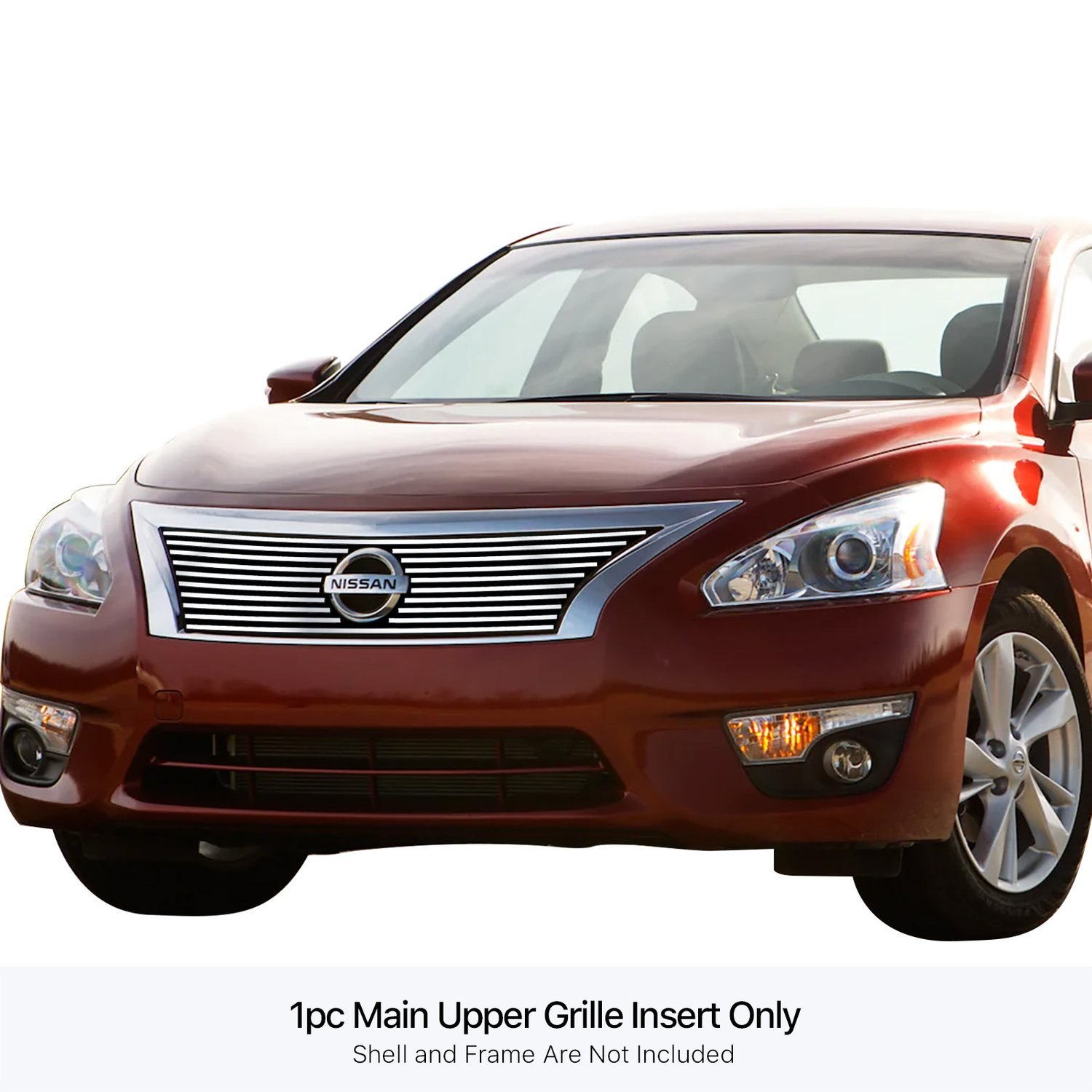 2015 Nissan Altima Custom Grilles - Billet, Mesh, LED, Chrome, Black