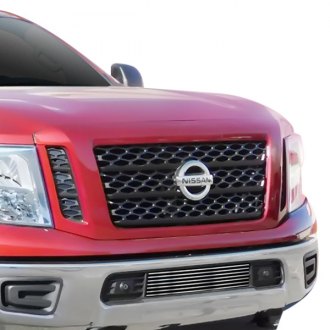 Nissan Titan Custom Grilles - Billet, Mesh, CNC, LED, Chrome, Black