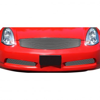 2003 Infiniti G35 Custom Grilles | Billet, Mesh, LED, Chrome, Black