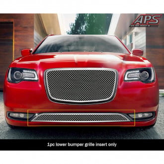 Chrysler 300 Custom Grilles - Billet, Mesh, CNC, LED, Chrome, Black