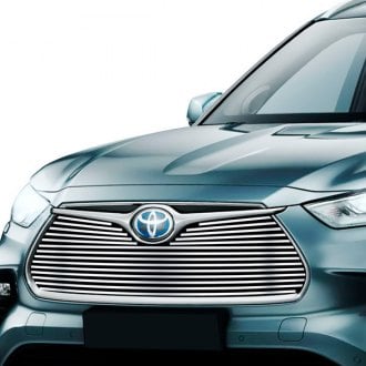 Toyota Highlander Custom Grilles - Billet, Mesh, CNC, LED, Chrome, Black