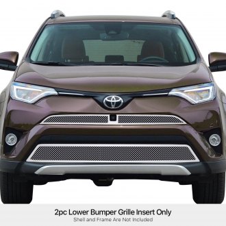 Toyota RAV4 Custom Grilles - Billet, Mesh, CNC, LED, Chrome, Black