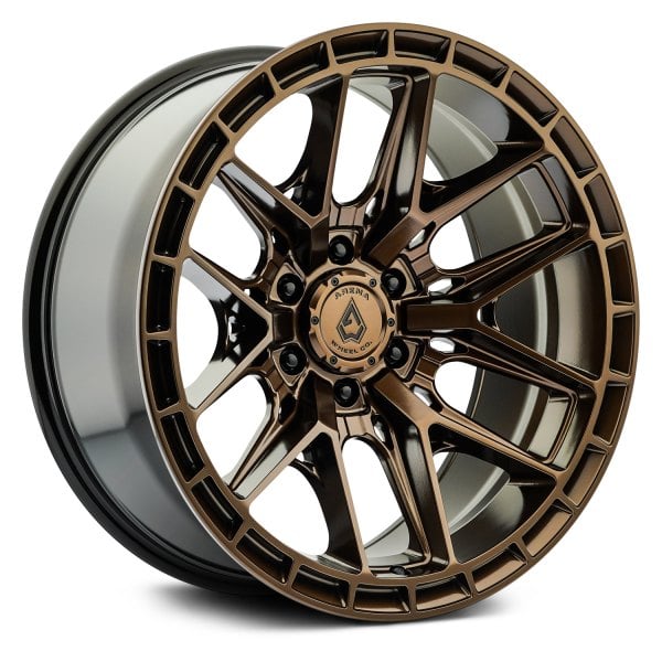ARENA WHEEL CO® BATTLE Wheels - Smoked Bronze with Clear Tint Rims