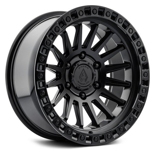 ARENA WHEEL CO® MESA Wheels - Satin Gunmetal with Satin Black Lip Rims