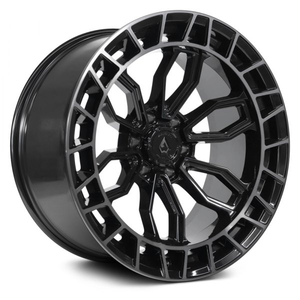 ARENA WHEEL CO® RECON Wheels - Gloss Black with Machined DDT Lip Rims
