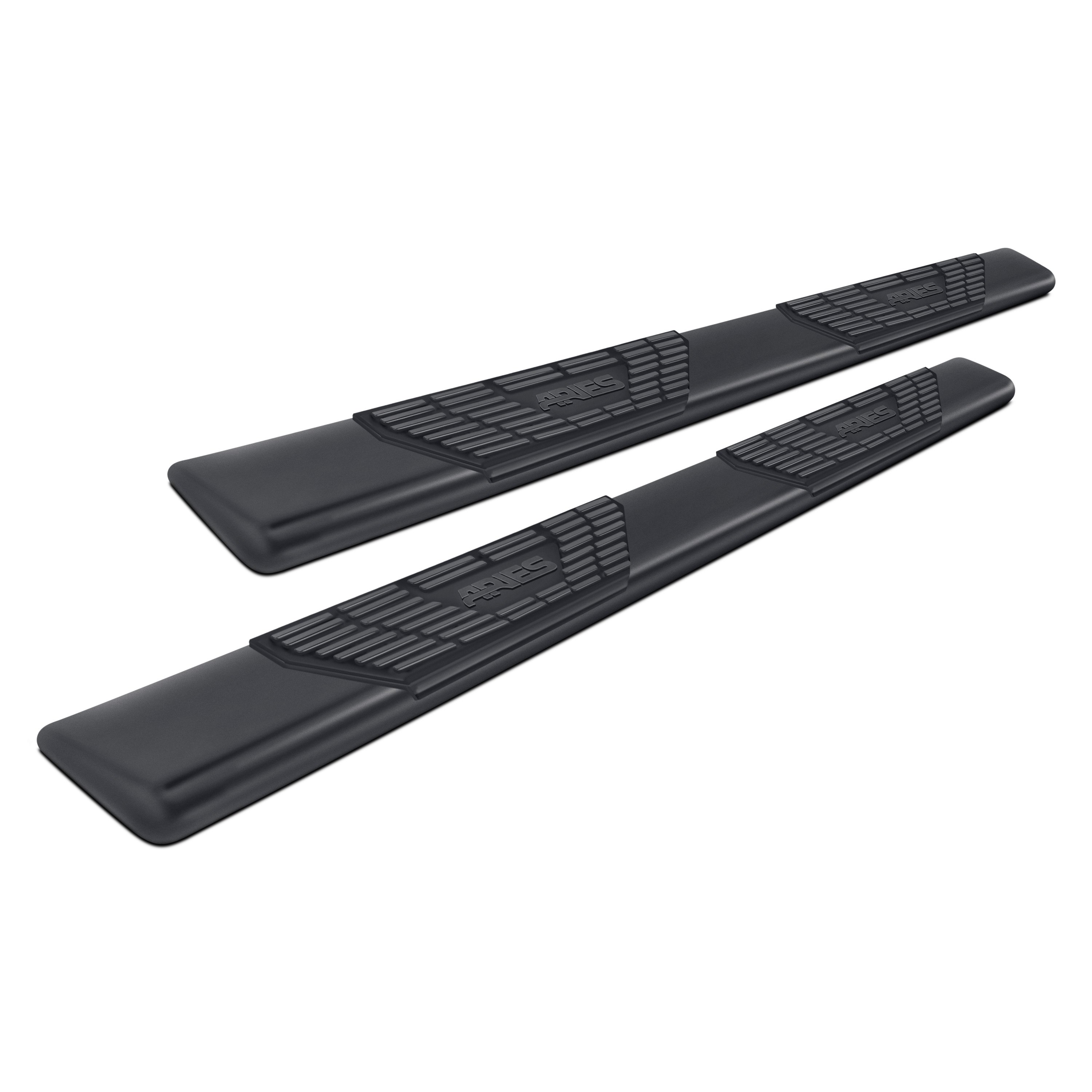 Aries® - 5.5" AcsentStep™ Black Running Boards without Brackets