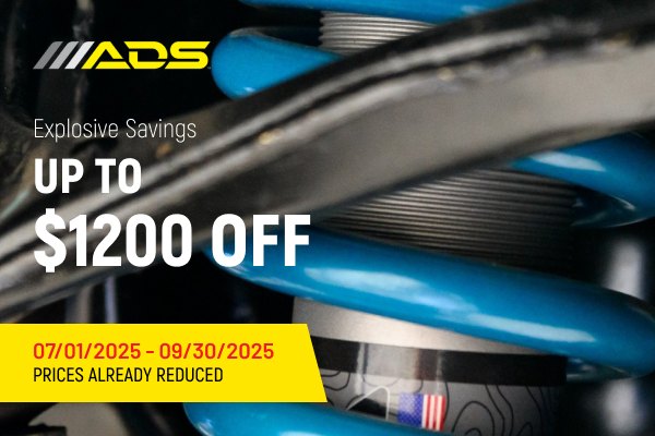 Arizona Desert Shocks® 300-CT190-A00 - 2"-3" Front Coilovers