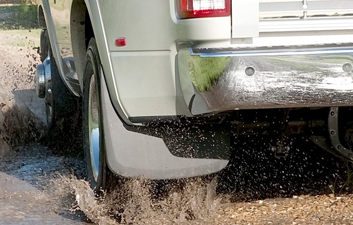 Mud Flaps Keep The Mud Where It Belongs
