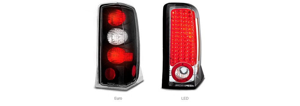 What Are The Differences Between Euro And LED Tail Lights?