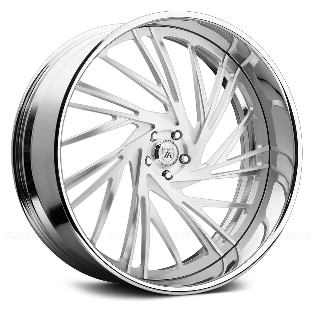 ASANTI® AF868 3PC Wheels - Custom Finish Rims