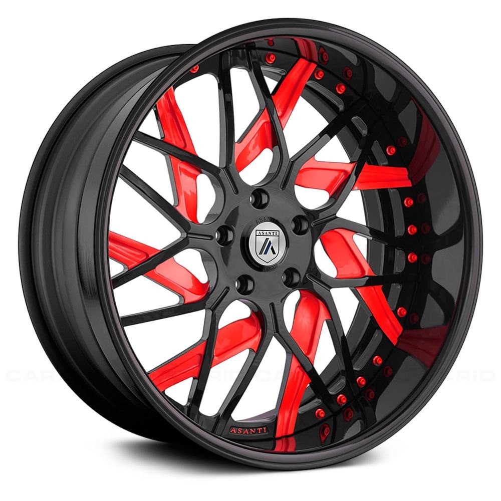 ASANTI® AF832 3PC Wheels - Custom Finish Rims