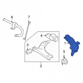 Audi A3 Steering Knuckles, Spindles & Parts — CARiD.com