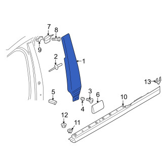 Audi A3 Pillars | Assemblies, Door Jambs, Braces — CARiD.com