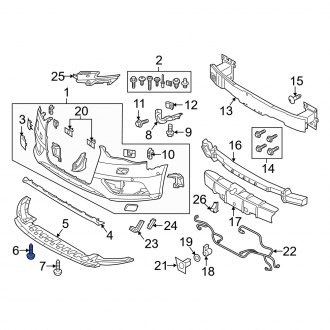 Audi Q8 Header Panel Brackets & Hardware — CARiD.com