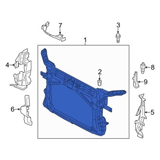 Audi A3 Radiator Supports — CARiD.com